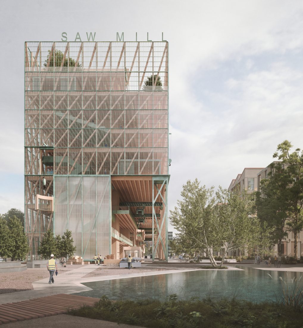 Haptic unveils alternative masterplans for 32ha east London site