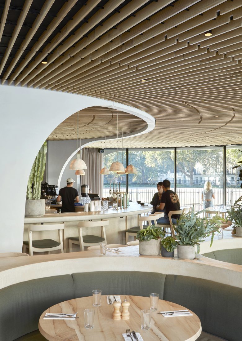 Circular pavilion restaurant wins Leisure category in AJ Architecture ...
