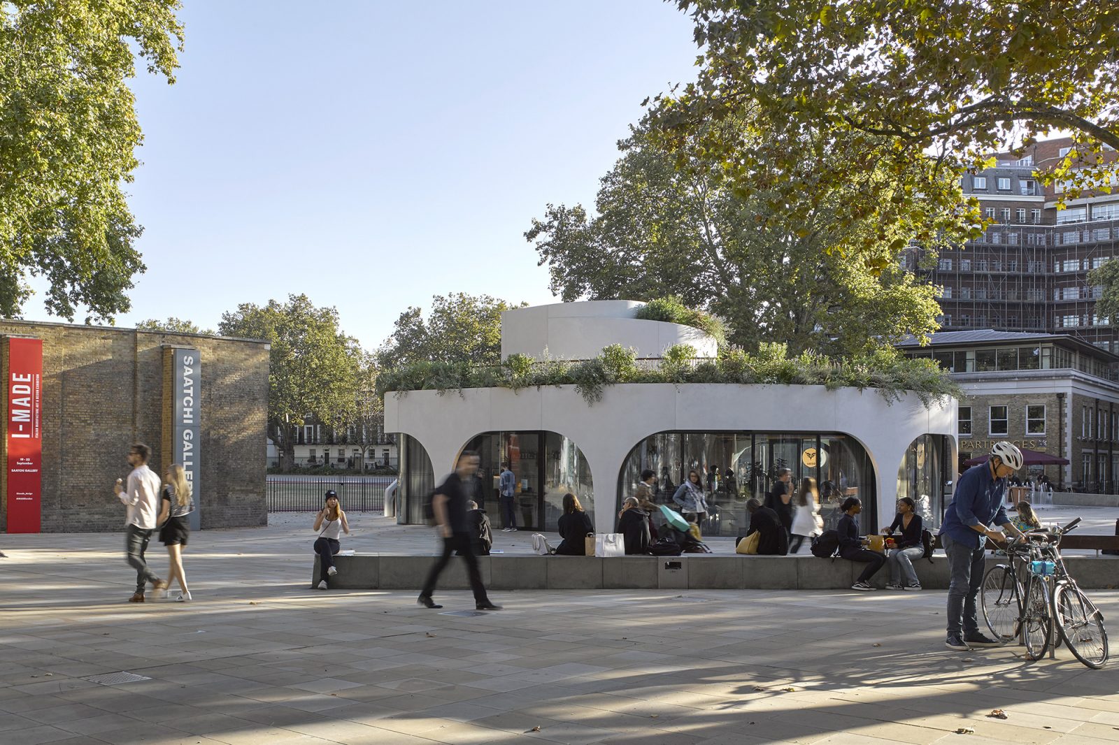 Circular pavilion restaurant wins Leisure category in AJ Architecture ...