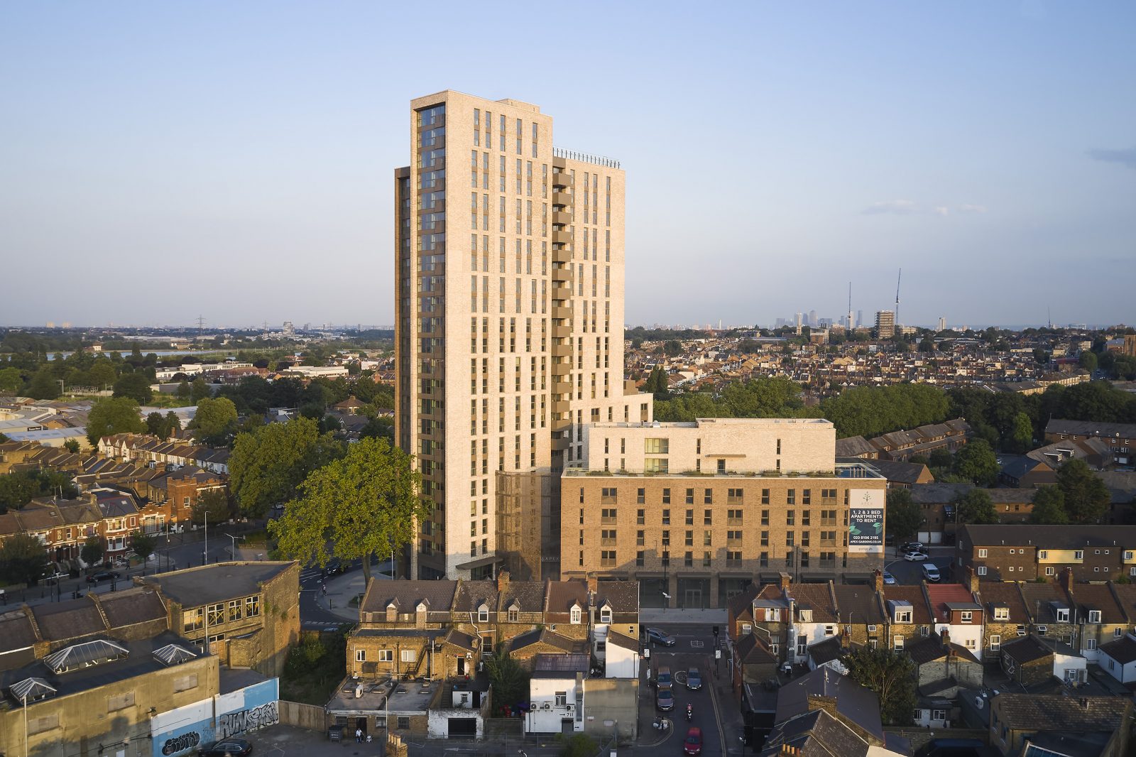 John McAslan + Partners completes 23-storey Tottenham housing scheme