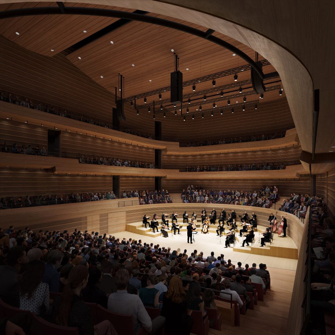 Chipperfield’s new Edinburgh concert hall delayed for years