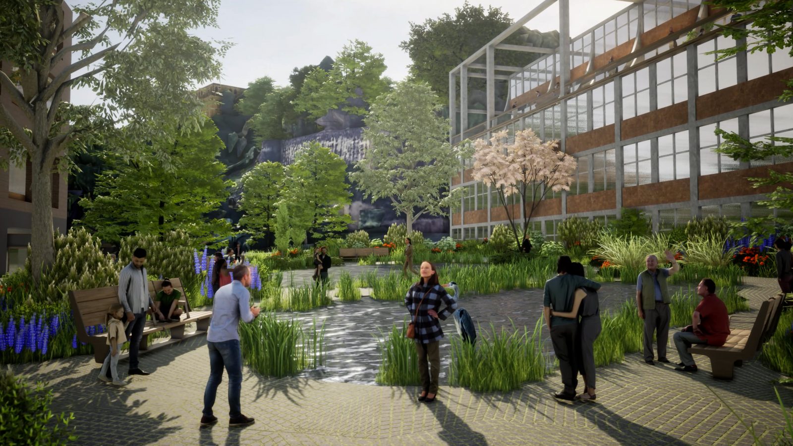BDP unveils latest visualisations of Nottingham Broad Marsh masterplan
