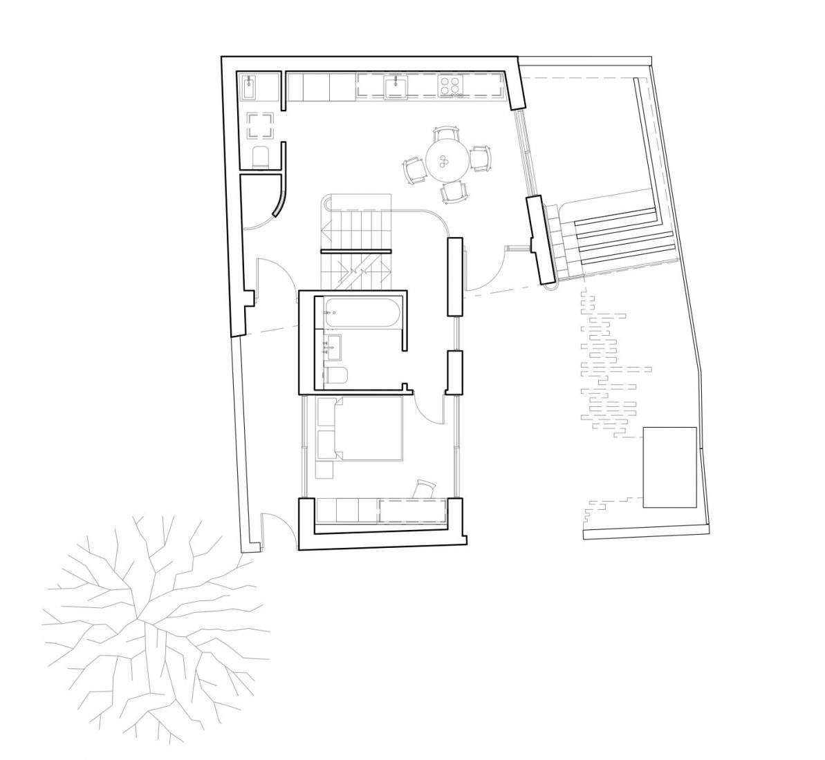 Fletcher Crane completes two-bedroom home on garage plot