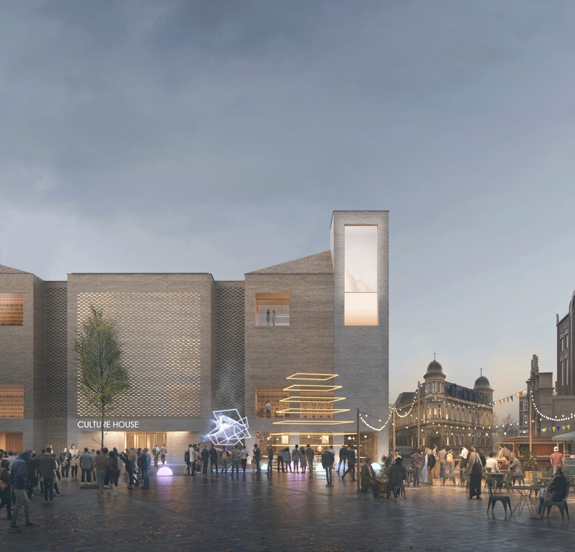 FaulknerBrowns submits plans for £23m library hub in Sunderland