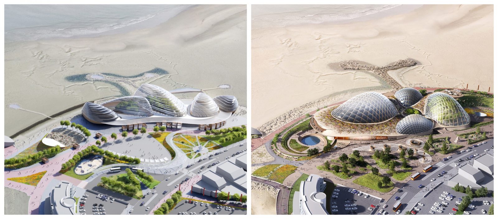 Grimshaw’s £125 million Morecambe Eden Project set for thumbs-up