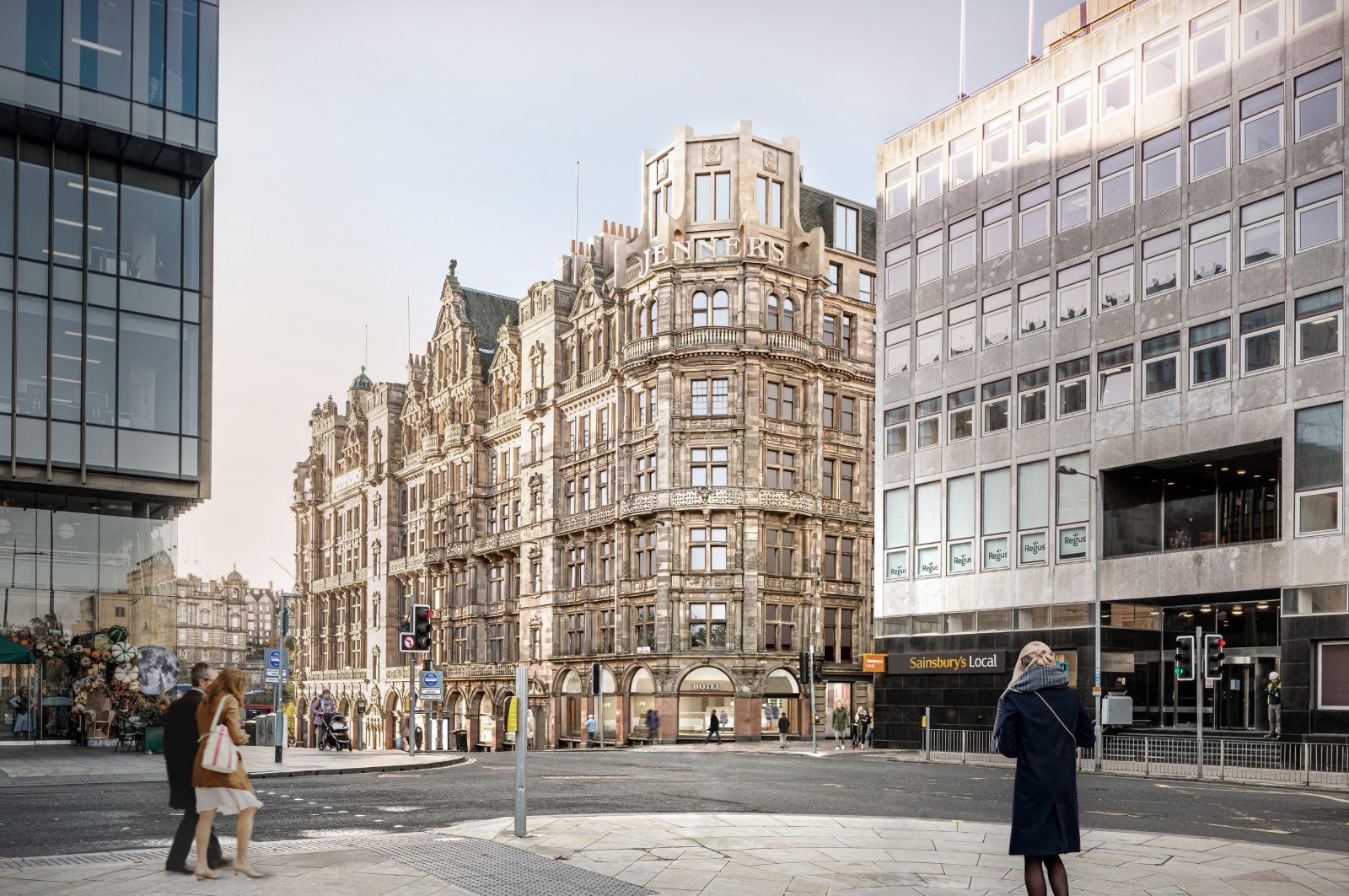 Chipperfield team reveals plans to revamp Edinburgh’s ‘Harrods of the ...