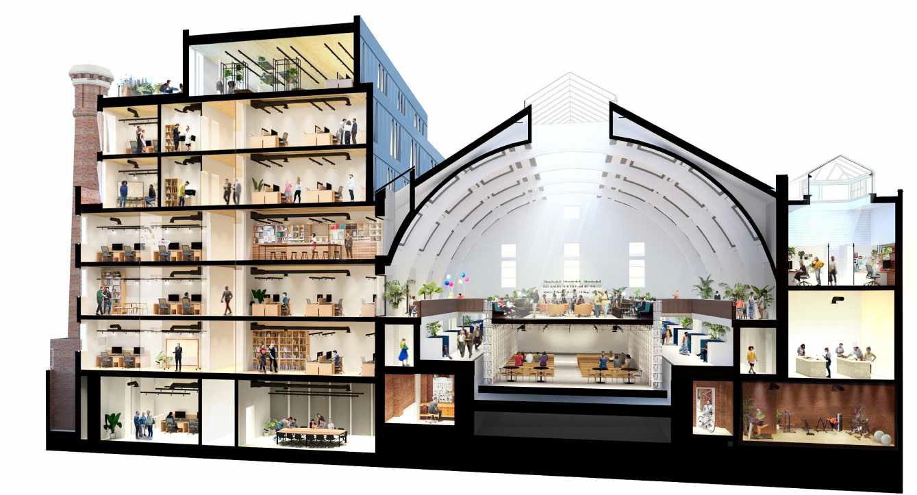 Squire & Partners’ Haggerston Baths overhaul plans approved