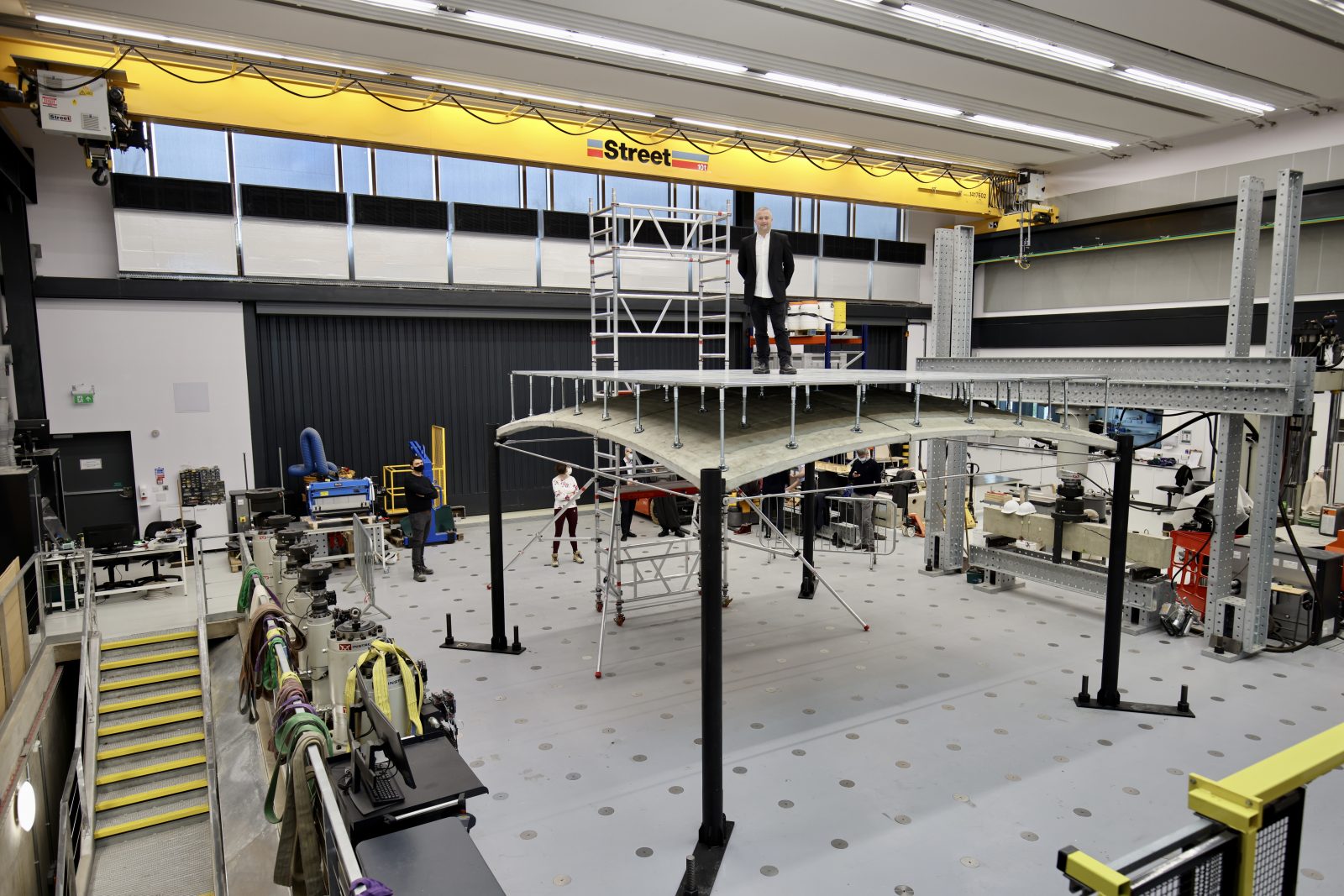 Research team redesigns shape of floors to cut concrete use by 75%