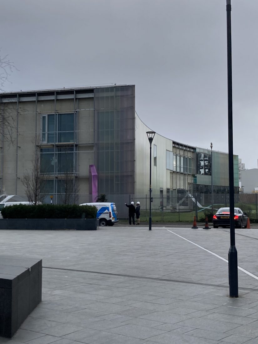 Campaigners call for storm-damaged Trinity Laban centre to be listed