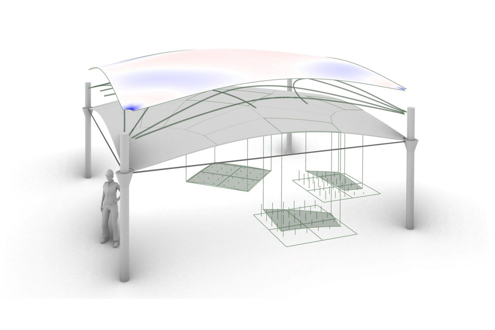 Research team redesigns shape of floors to cut concrete use by 75%
