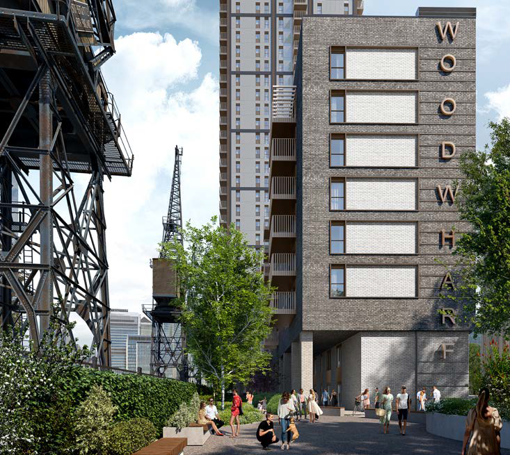 GRID and KPF’s trio of skyscrapers in Canary Wharf get the go-ahead