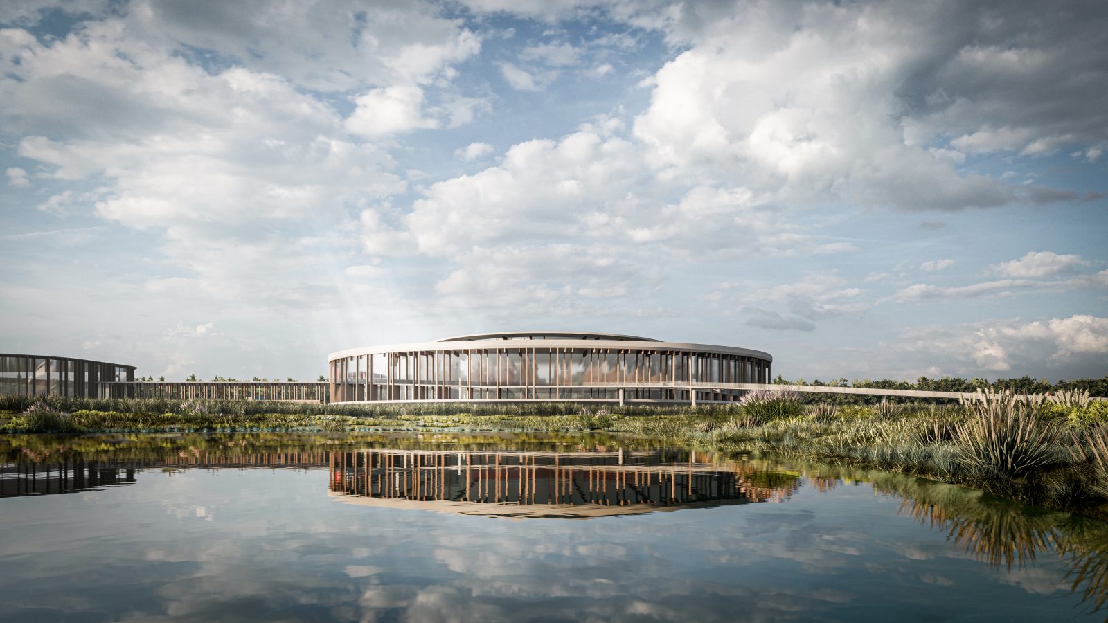 Hollaway Studio’s Kent wetlands campus for Brompton bikes approved