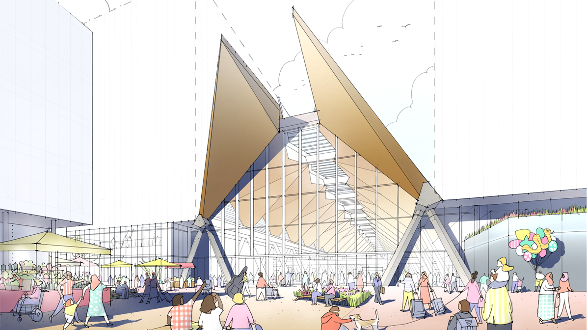 Grimshaw unveils new design for HS2 Euston Station