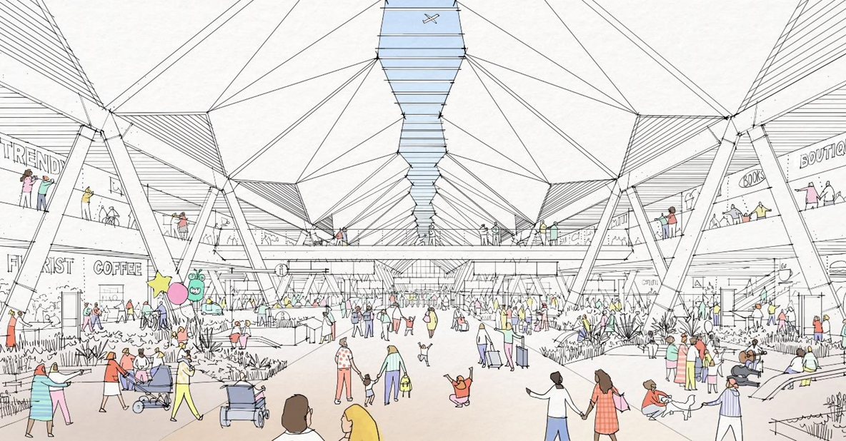 Grimshaw unveils new design for HS2 Euston Station