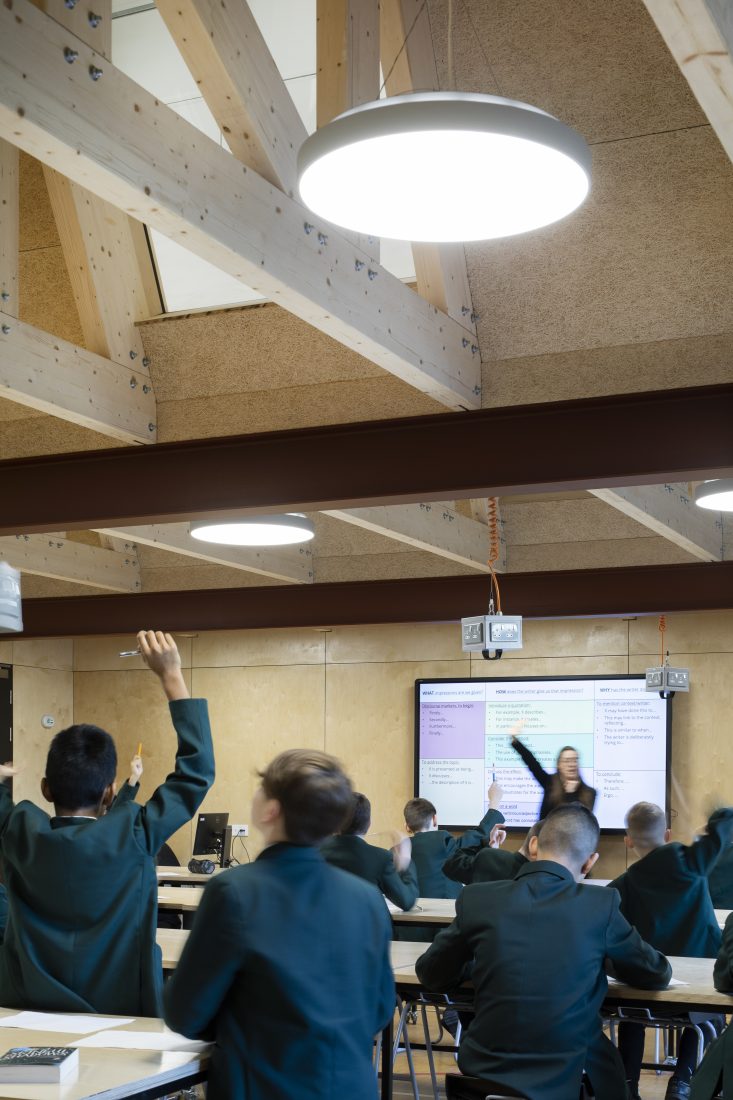 BDP transforms Rochdale school sports hall into teaching test bed