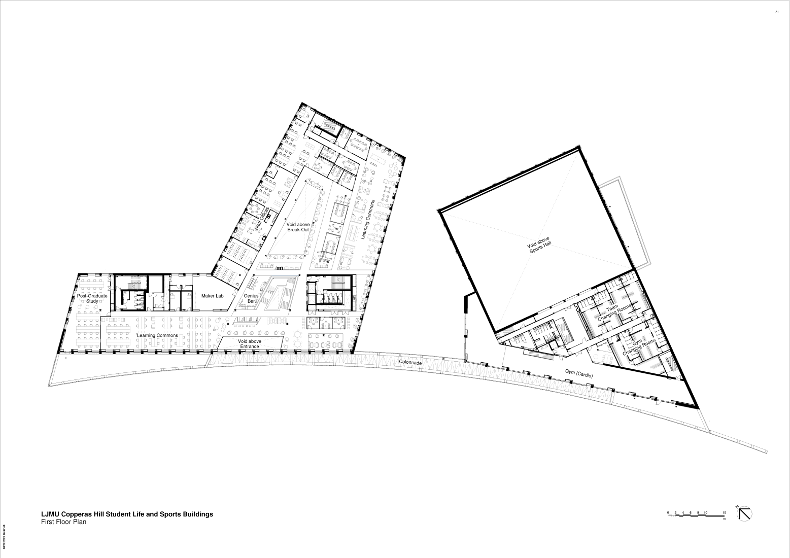 Sheppard Robson completes £65m student hub for Liverpool John Moores