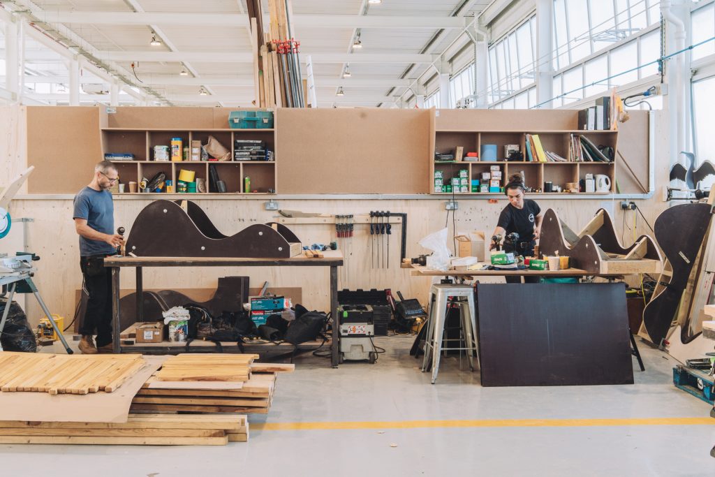 Bloqs: 5th Studio’s low-cost shared workspace in Enfield