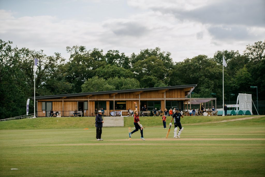 Levitate completes timber cricket clubhouse in Surrey