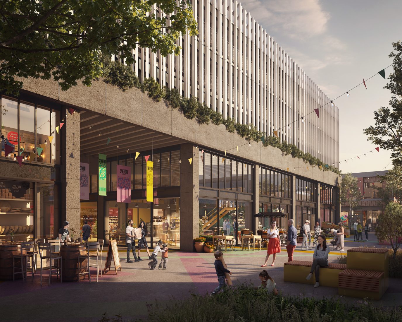 FCBS and Studio MUTT win approval to lift roof off revamped Stretford mall