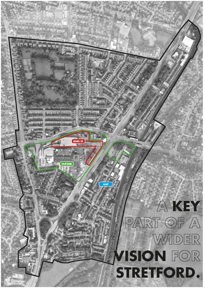 FCBS and Studio MUTT reveal plans for £13m Stretford town centre revamp