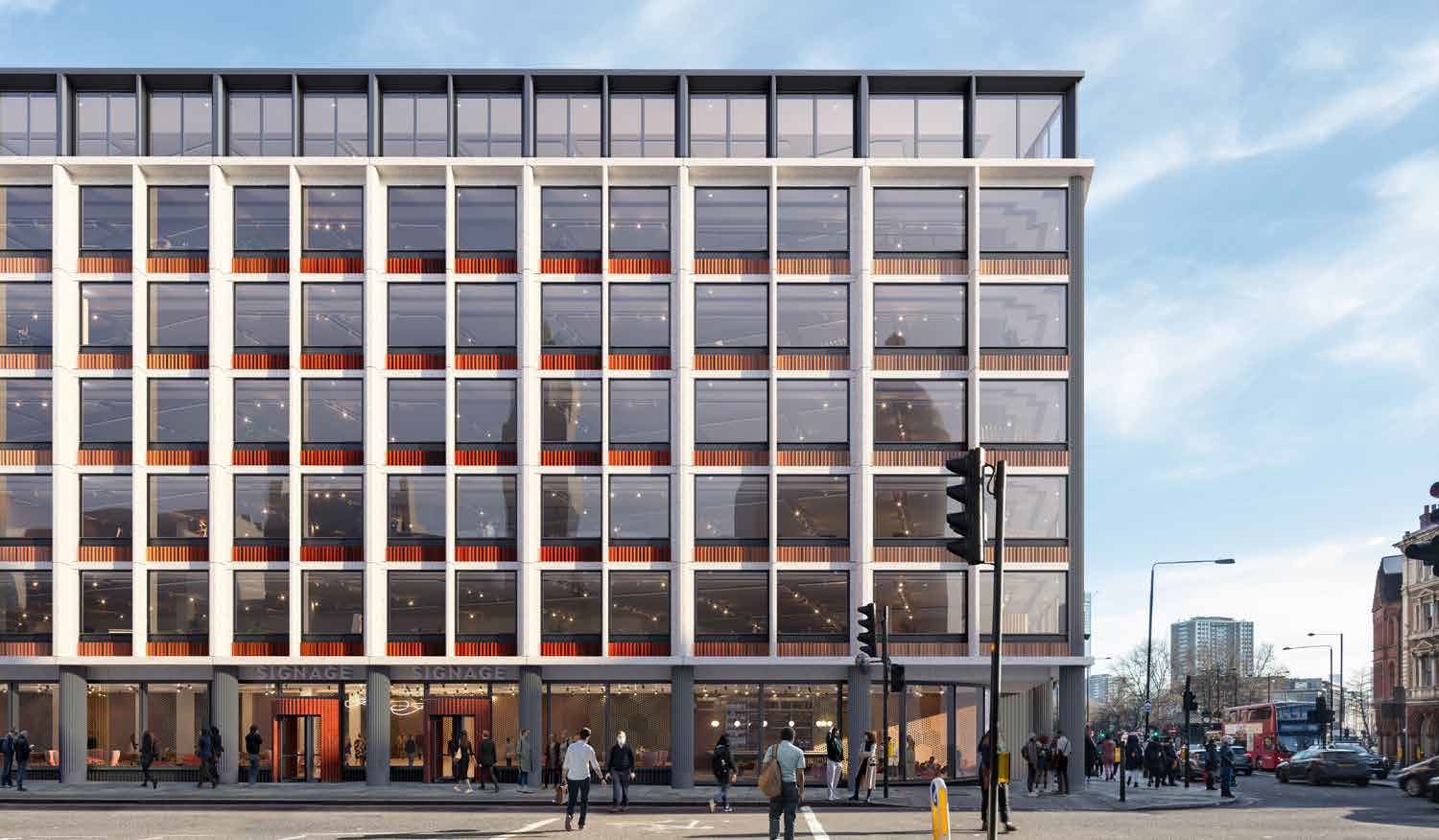 AHMM to replace postmodern office in London’s Angel
