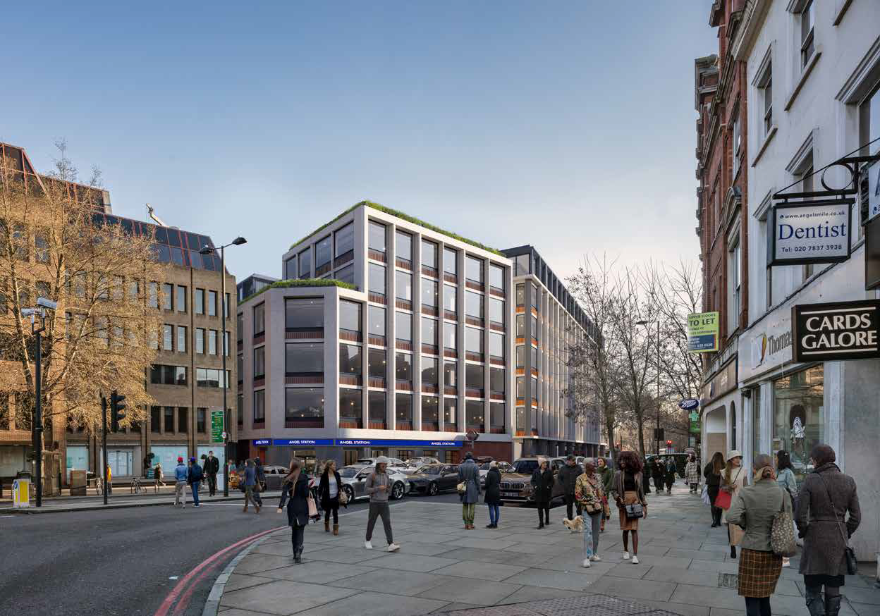AHMM to replace postmodern office in London’s Angel