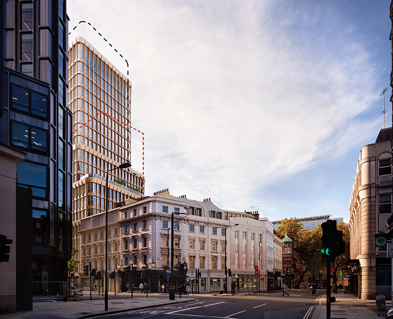 DSDHA reworks design for high-rise to replace 1960s Holborn tower