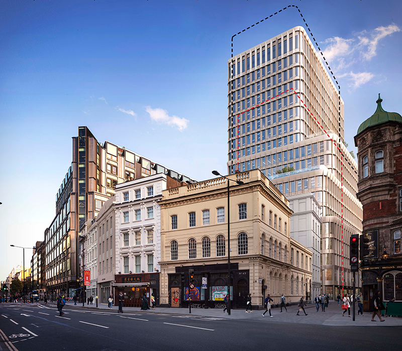DSDHA reworks design for high-rise to replace 1960s Holborn tower