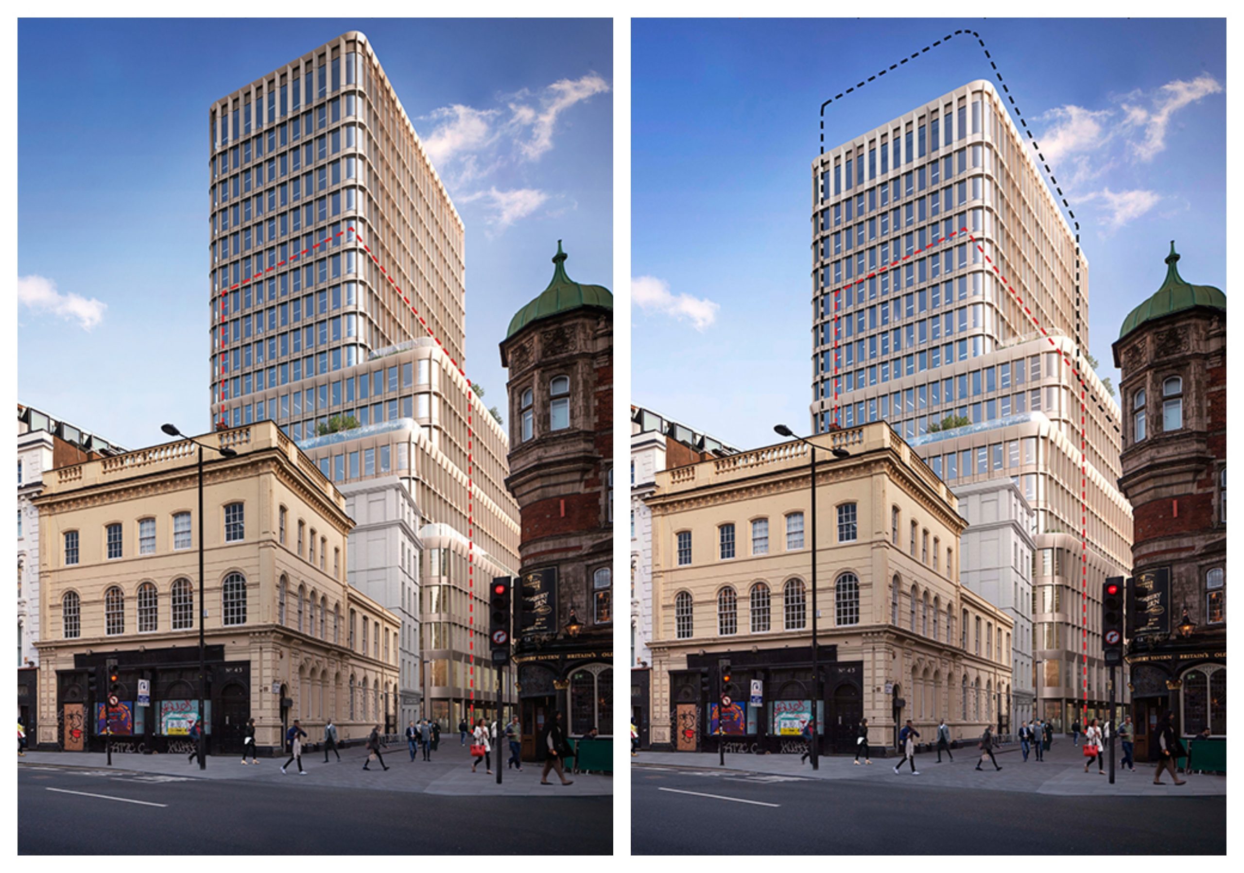 DSDHA reworks design for high-rise to replace 1960s Holborn tower
