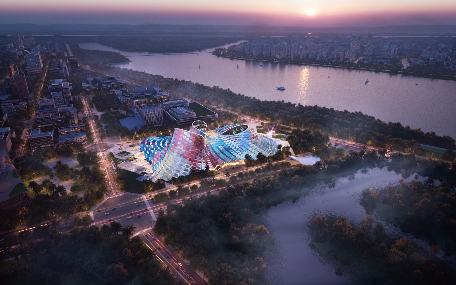 Heatherwick’s volcano-inspired design wins Chinese opera house contest