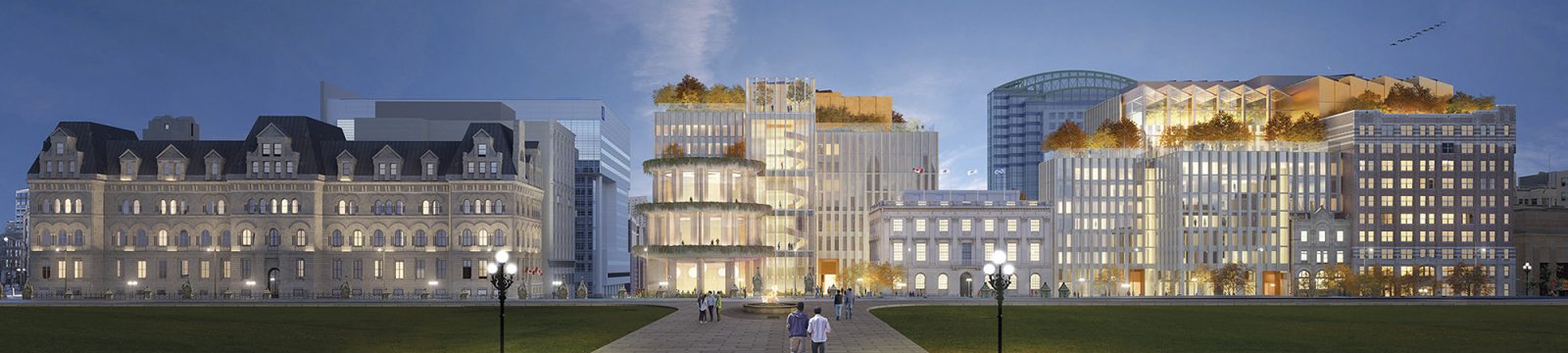 David Chipperfield wins competition for Canadian parliament annexe