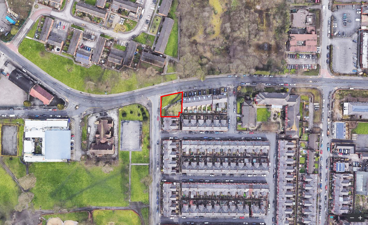 Artform wins approval for townhouses on tight corner plot in Manchester