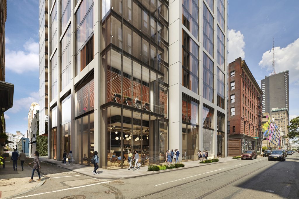 RSHP unveils designs for first project in Philadelphia
