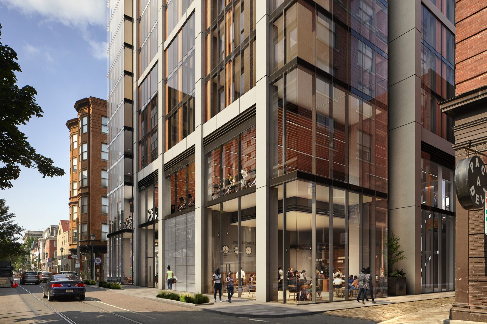RSHP unveils designs for first project in Philadelphia