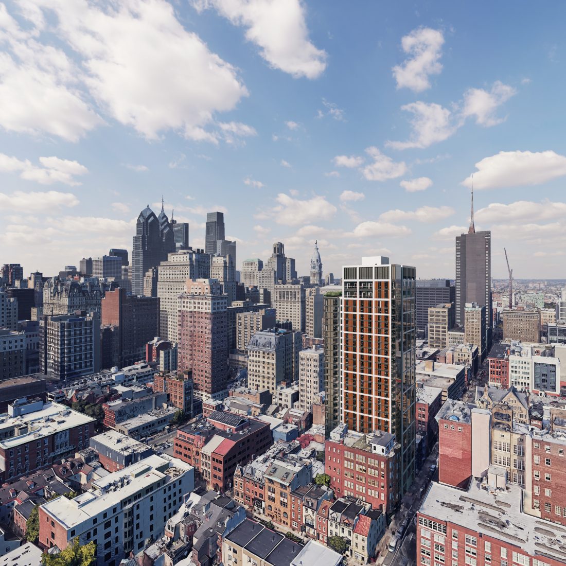RSHP unveils designs for first project in Philadelphia