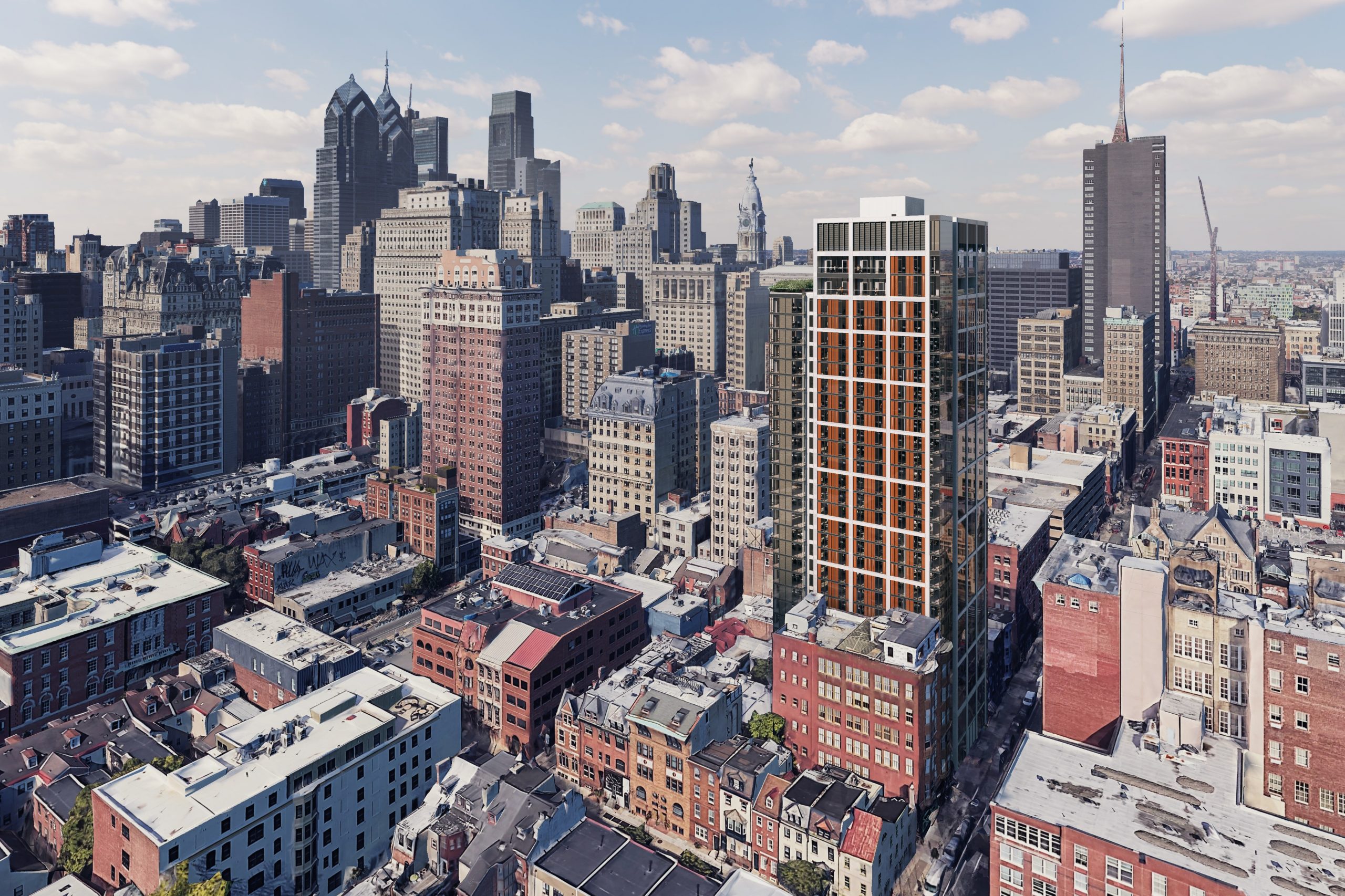 RSHP unveils designs for first project in Philadelphia