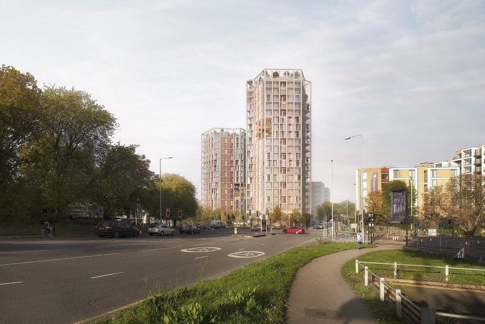 pH+ wins planning for modular housing towers on Enfield gasholder site