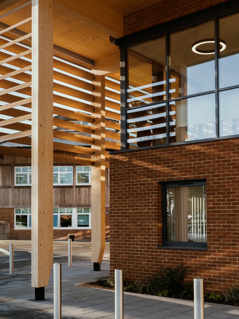 David Miller Architects designs composite timber school in Reading