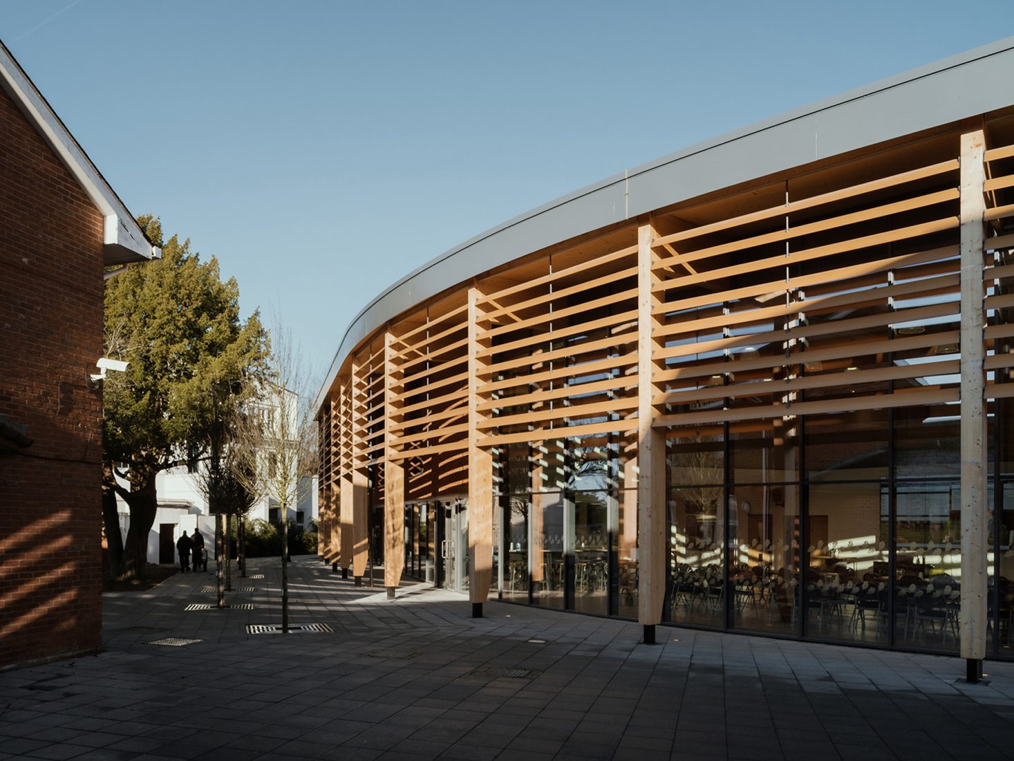 David Miller Architects designs composite timber school in Reading