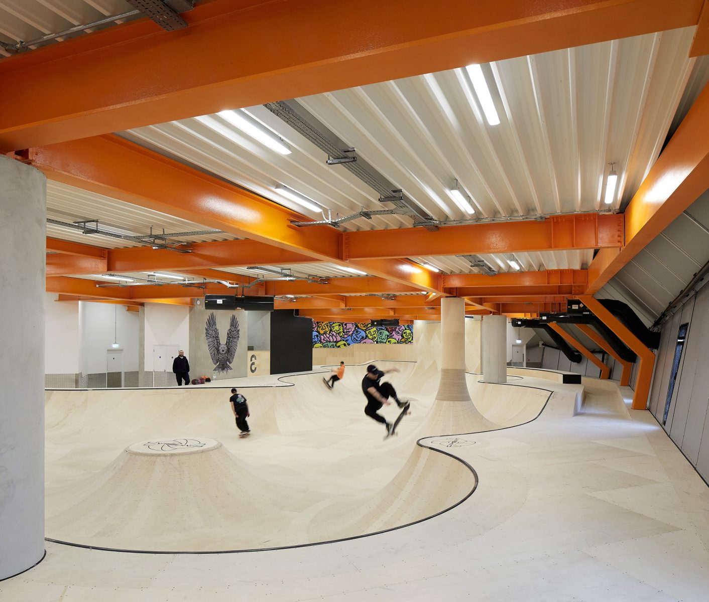 F51, Folkestone’s multistorey skatepark by Hollaway Studio