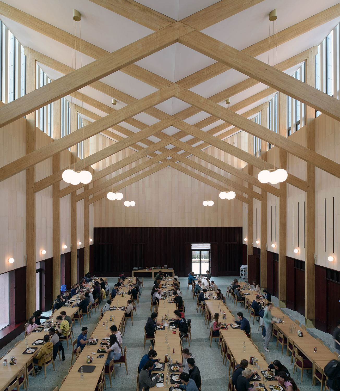 Homerton College Dining Hall by Feilden Fowles