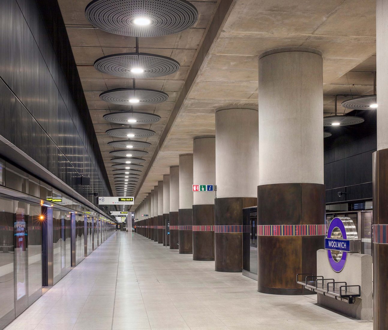 The Elizabeth line: Woolwich station by Weston Williamson + Partners