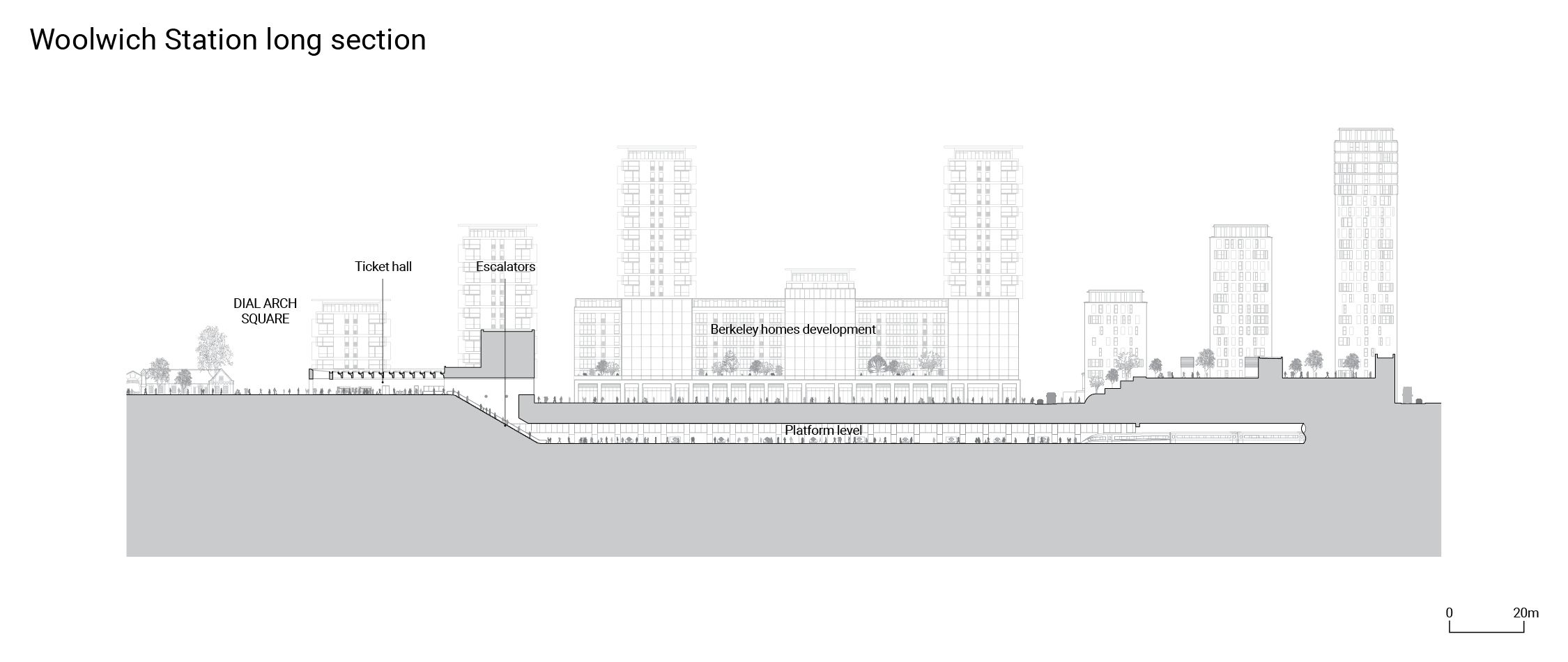 The Elizabeth line: Woolwich station by Weston Williamson + Partners