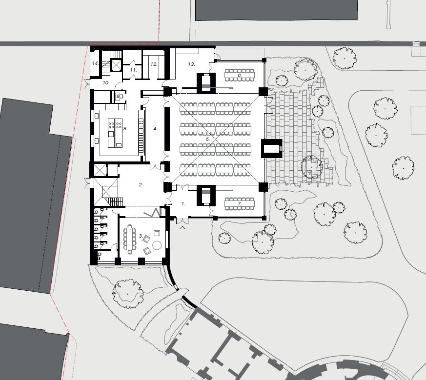 Feilden Fowles submits plans for Oxford student homes and dining hall