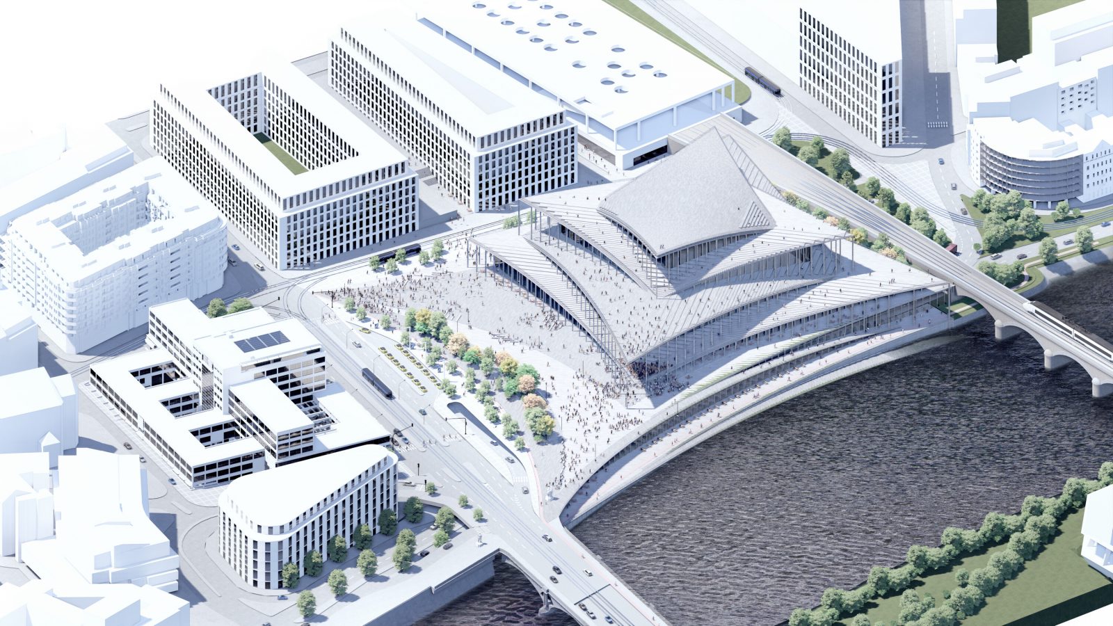 BIG sees off world’s top names to win new concert hall in Prague
