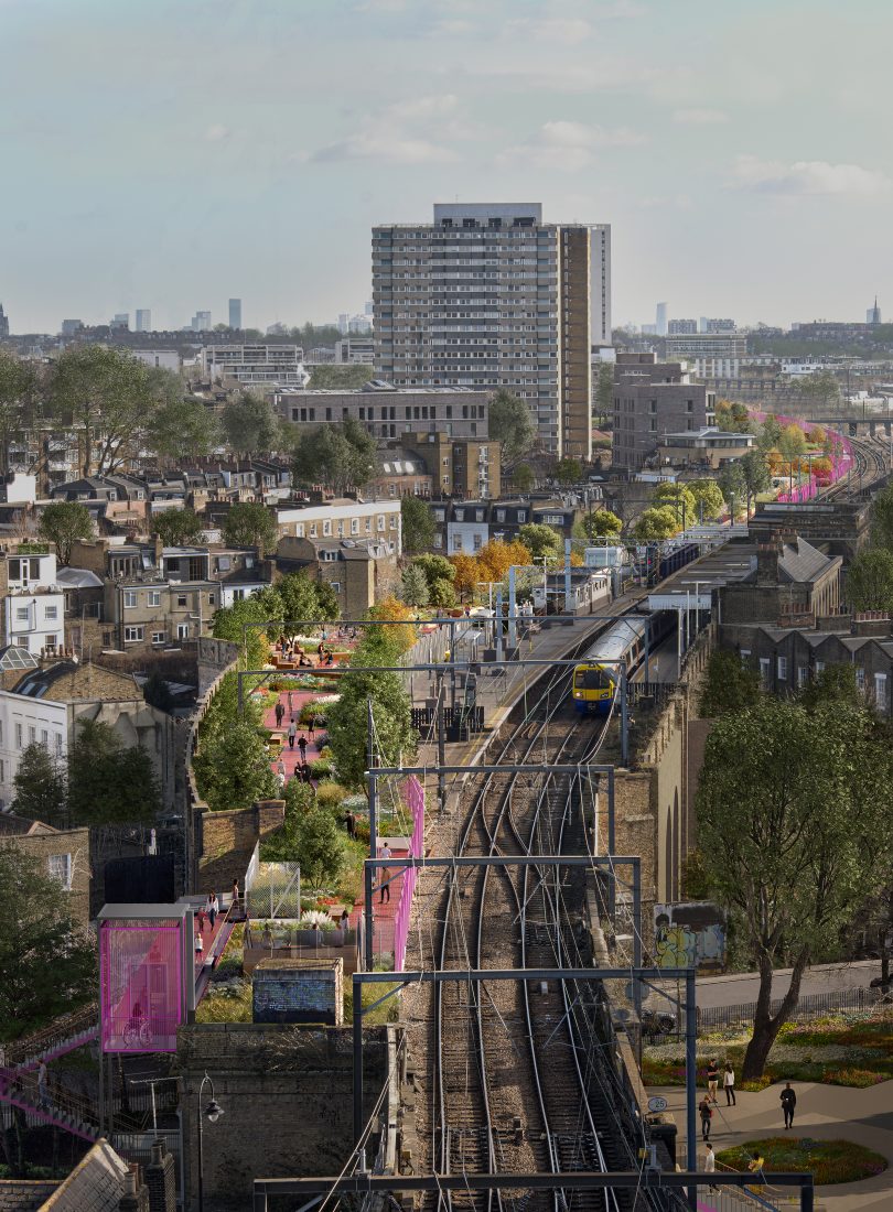 James Corner and vPPR submit Camden Highline phase 1 to planning