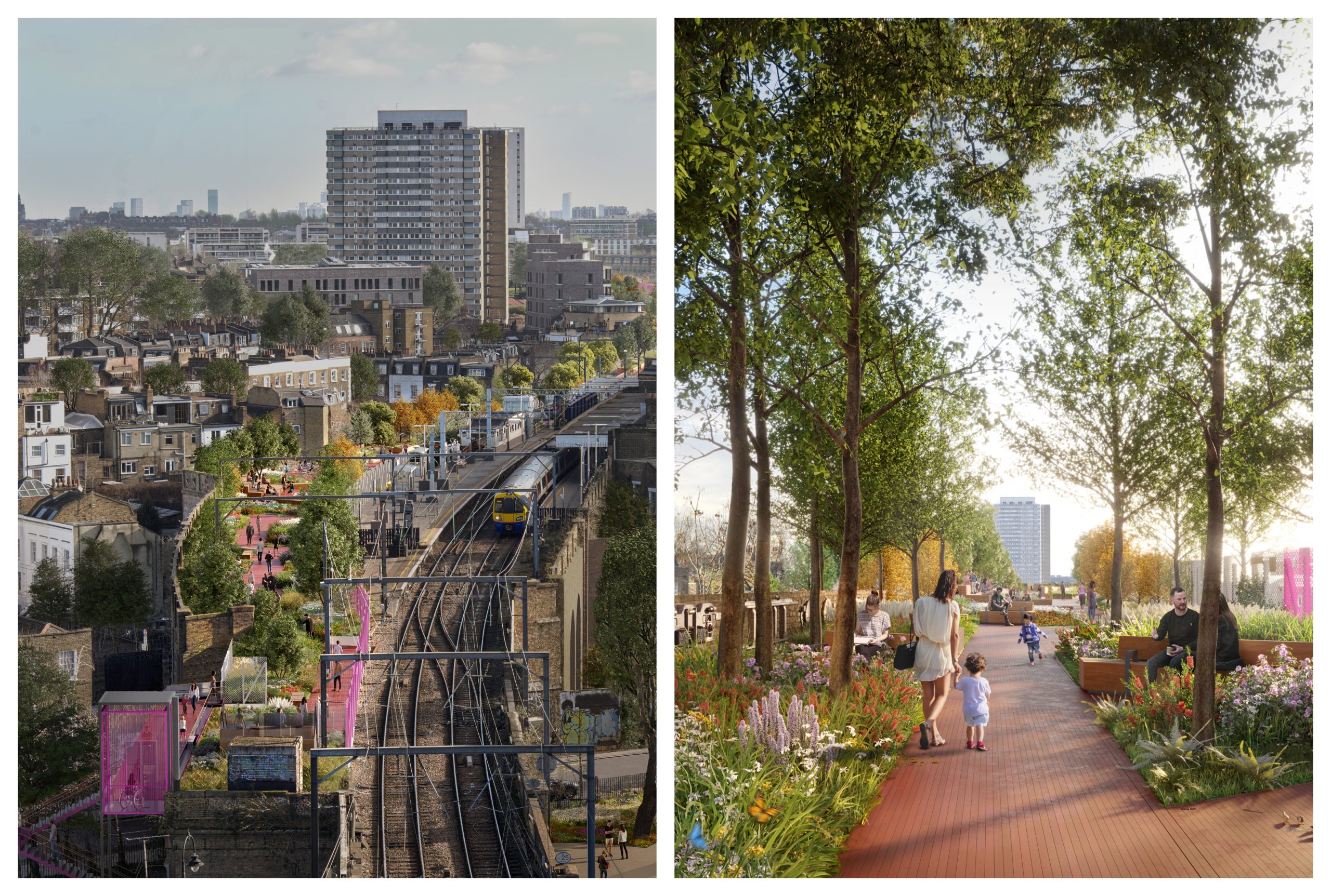 James Corner and vPPR submit Camden Highline phase 1 to planning