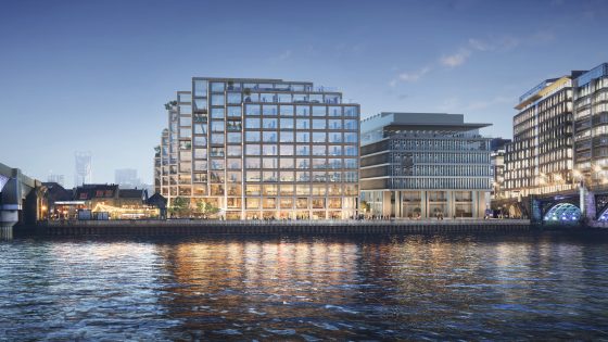 BIG submits plans for 10-storey offices next to former FT HQ