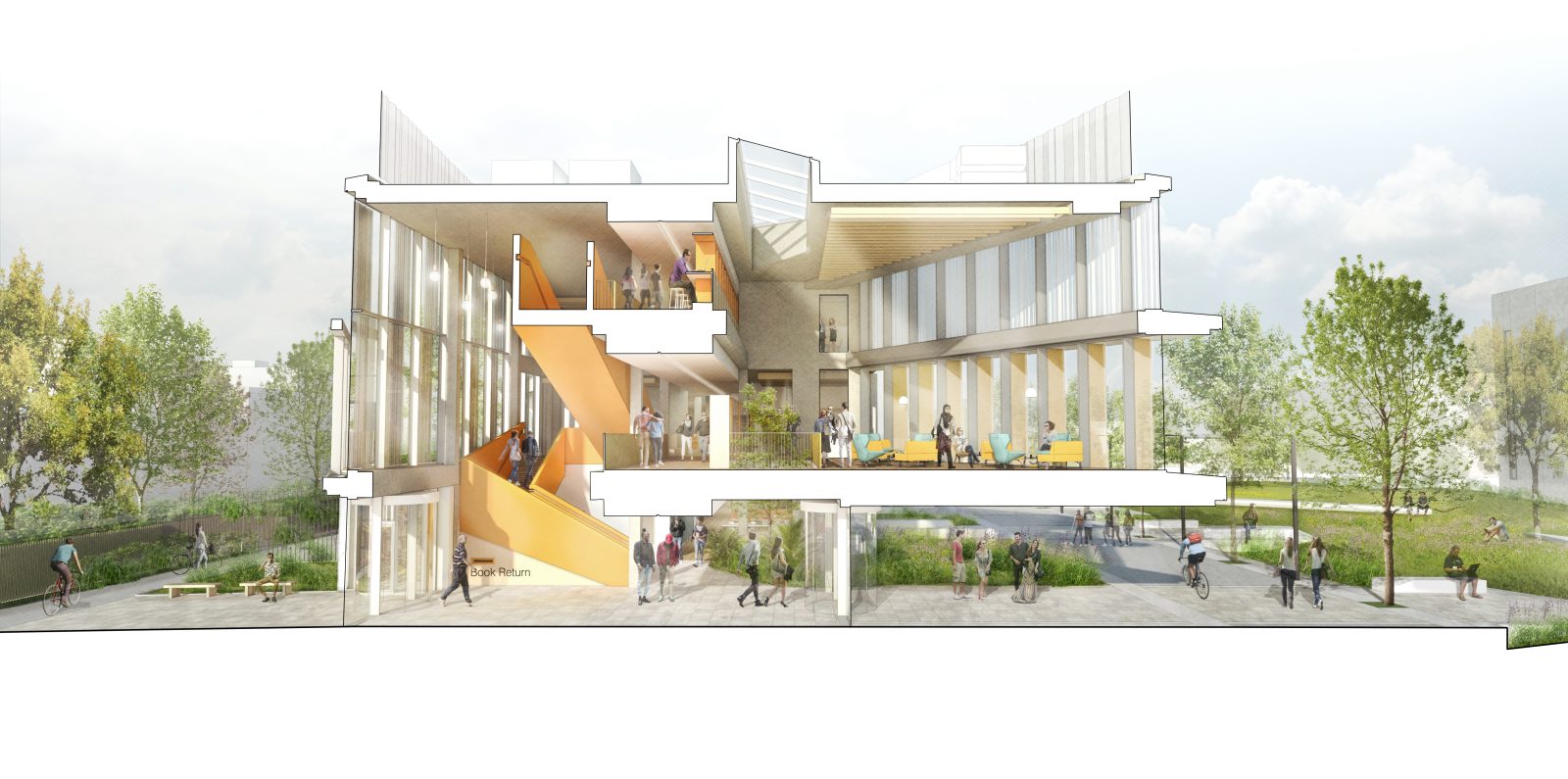 Jestico + Whiles completes £40m hub for University of Cambridge
