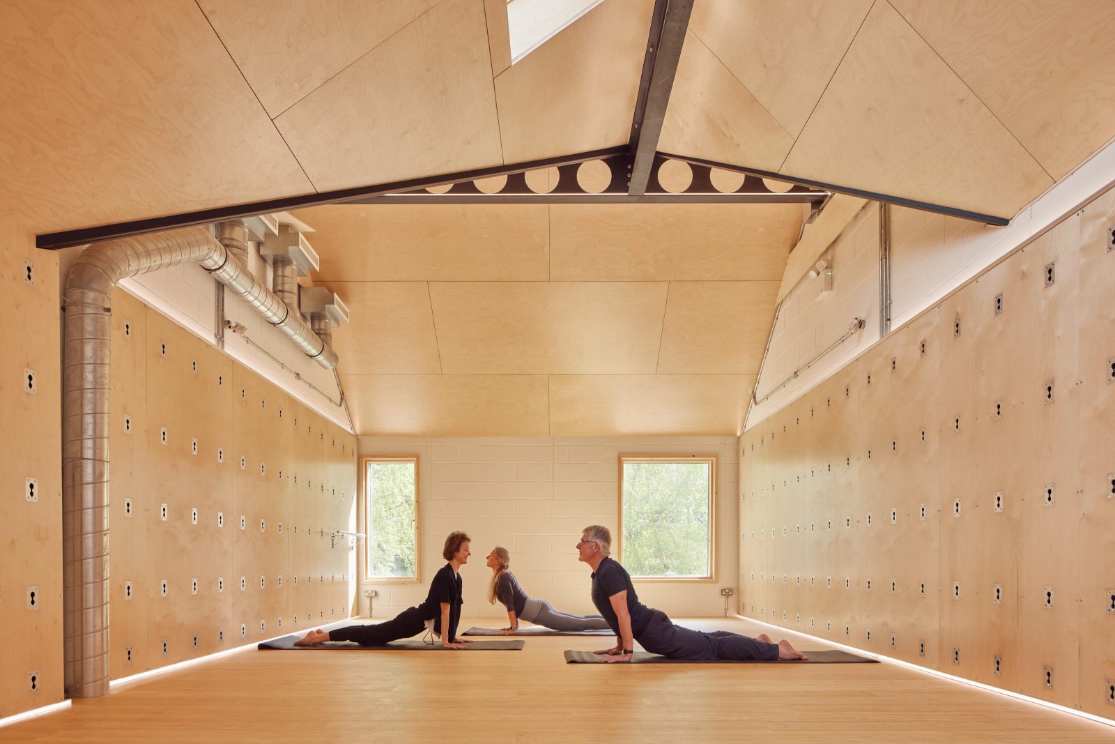 Adrian James completes copper-clad Oxford yoga studio